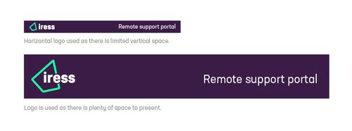Iress brand guidelines and media