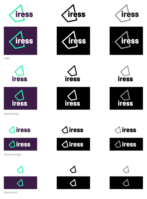 Iress brand guidelines and media